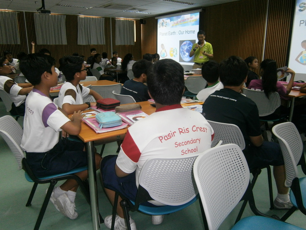 SOS Global warming: Global Warming talk @ Pasir Ris Crest Secondary (30 ...