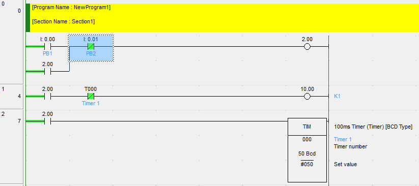 PLC dengan Timer Bagian 1 ~ Teknik Kelistrikan