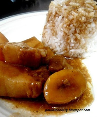 PORK ESTOFADO RECIPE ~ Paula's Filipino Cookery