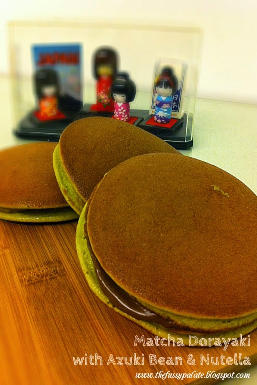 The Fussy Palate: Matcha Dorayaki