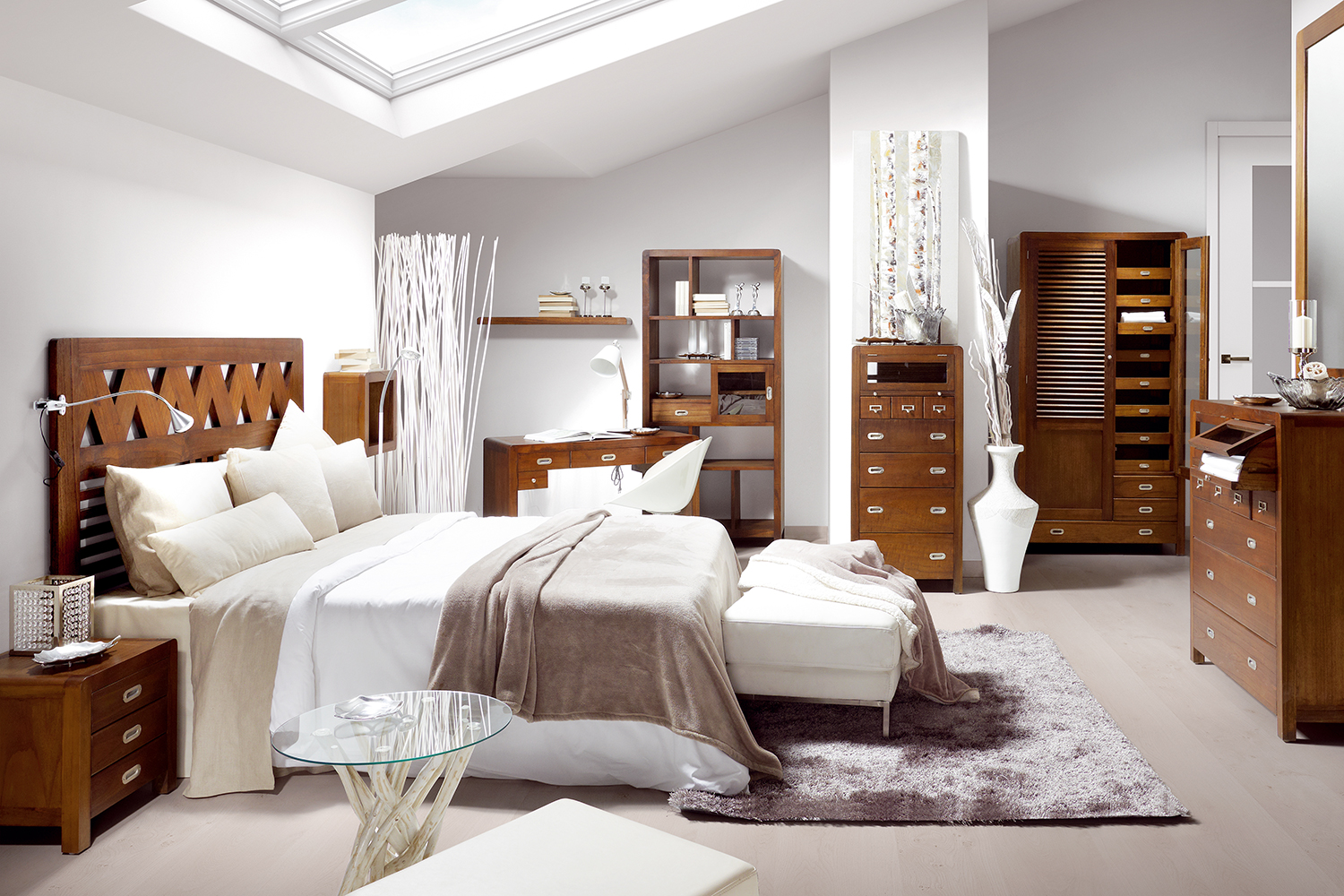 Ideas para decorar el Dormitorio: DORMITORIOS COLONIALES: CALIDA ELEGANCIA