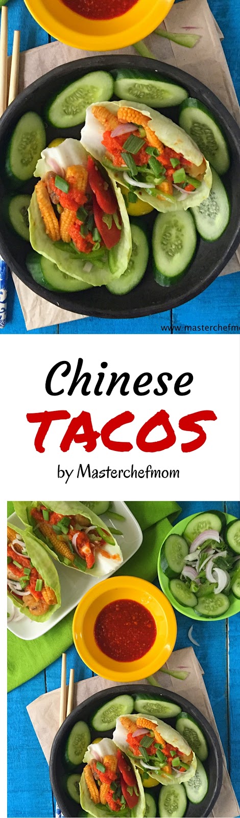 MASTERCHEFMOM: Chinese Tacos (Salad Taco with Hot and Sweet Vegetables ...
