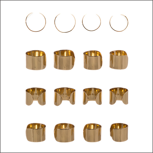 WANT / knuckle ring set by MARGIELA | Brose Nose