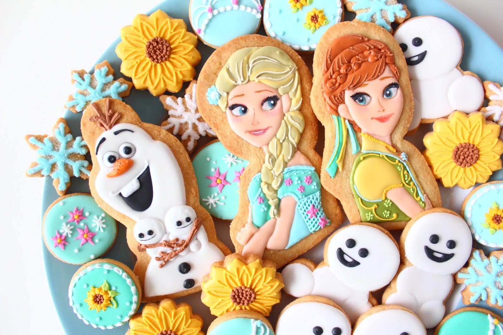 Sweeten your day.: FROZEN FEVER icing cookies "アナと雪の女王・続編"アイシングクッキー