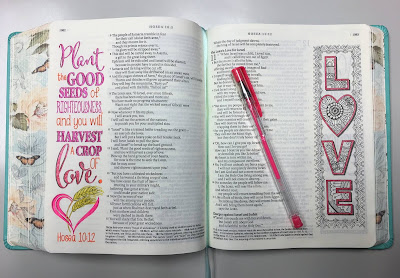 Fabulously Creative: COLORING & JOURNALING BIBLES - INSPIRE BIBLE