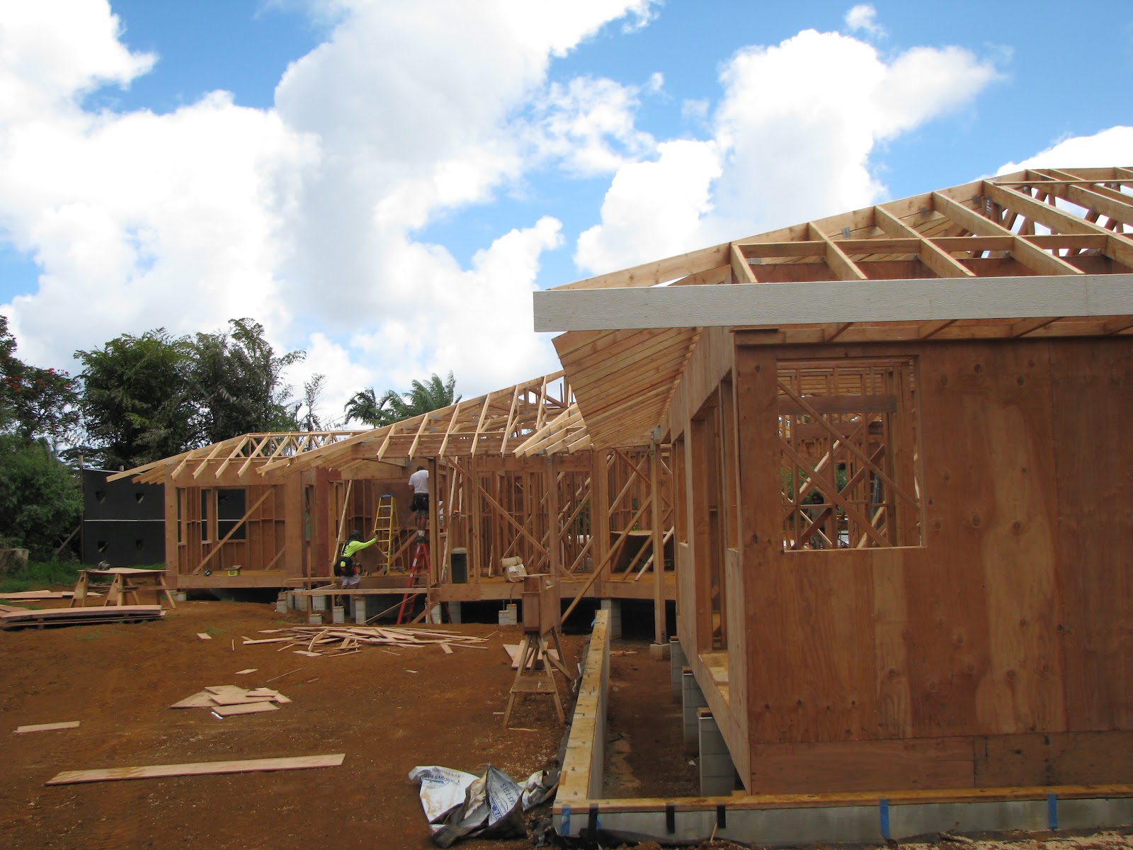 5454 Kahiliholo Road: raise high the roof beam, carpenters