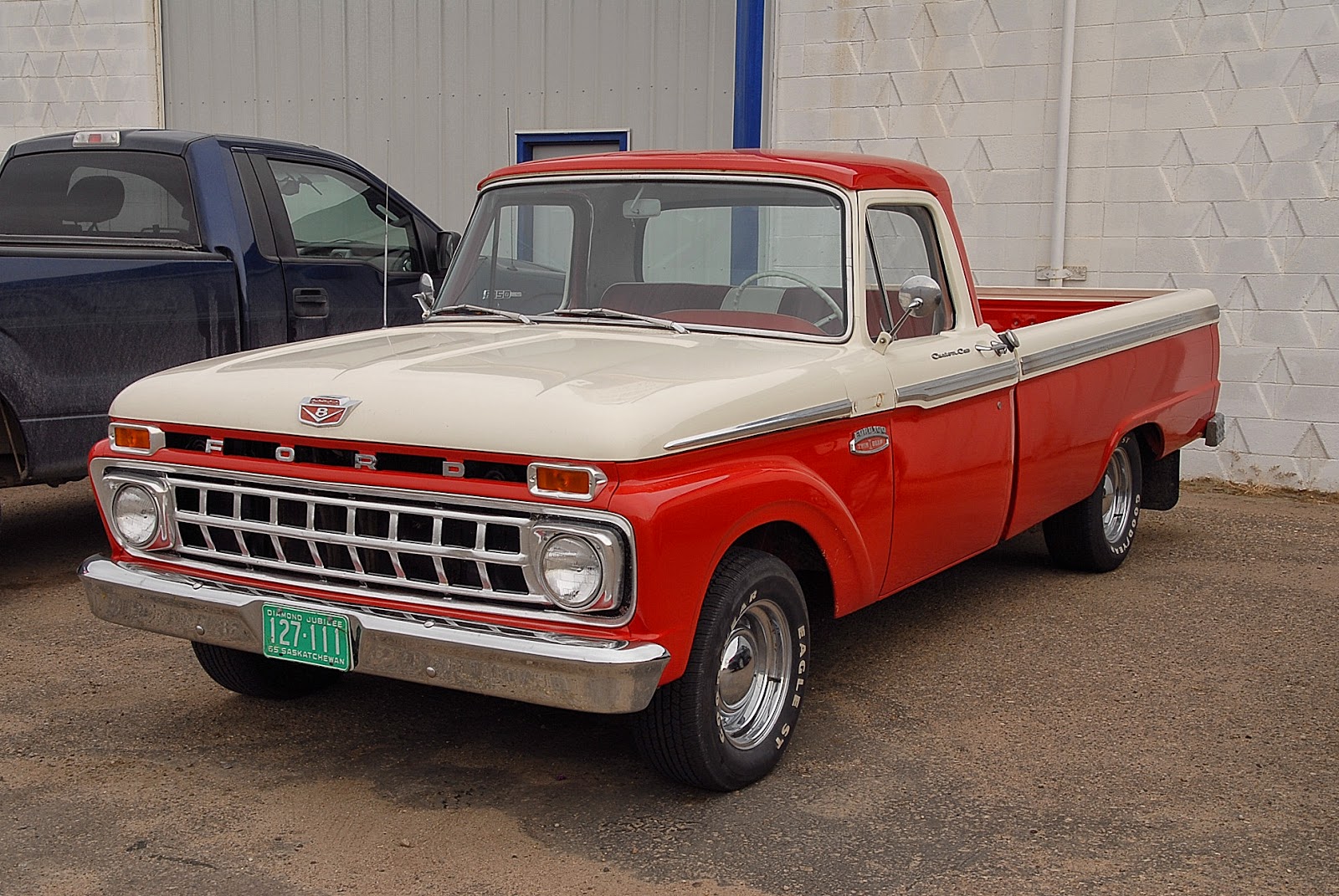 autoliterate: Swift Current, Saskatchewan (1965 Ford F-100 Custom Cab)