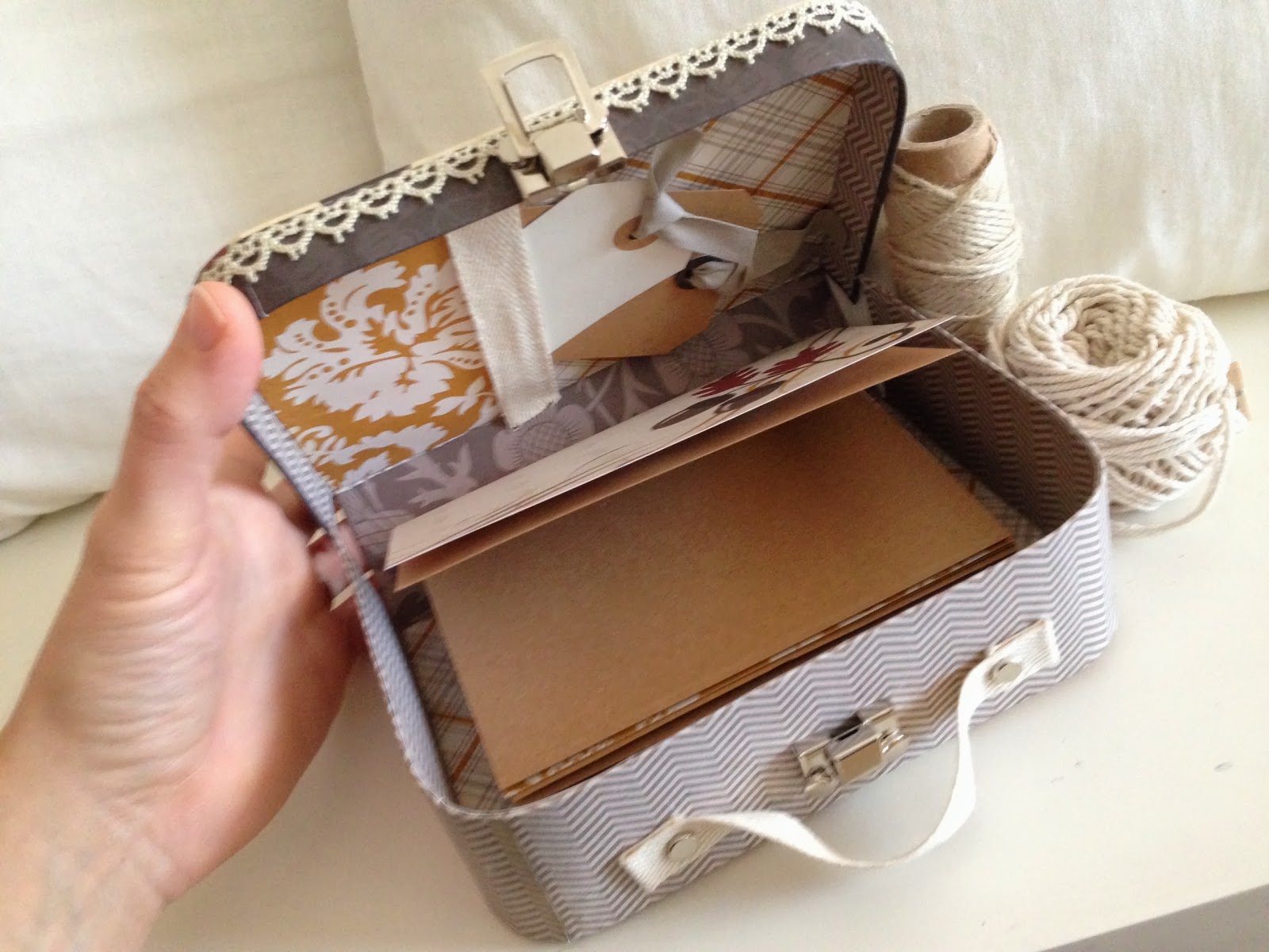 Mini álbum maleta by Marta Juez de Mi Scrap Lab | By Marta'scrap