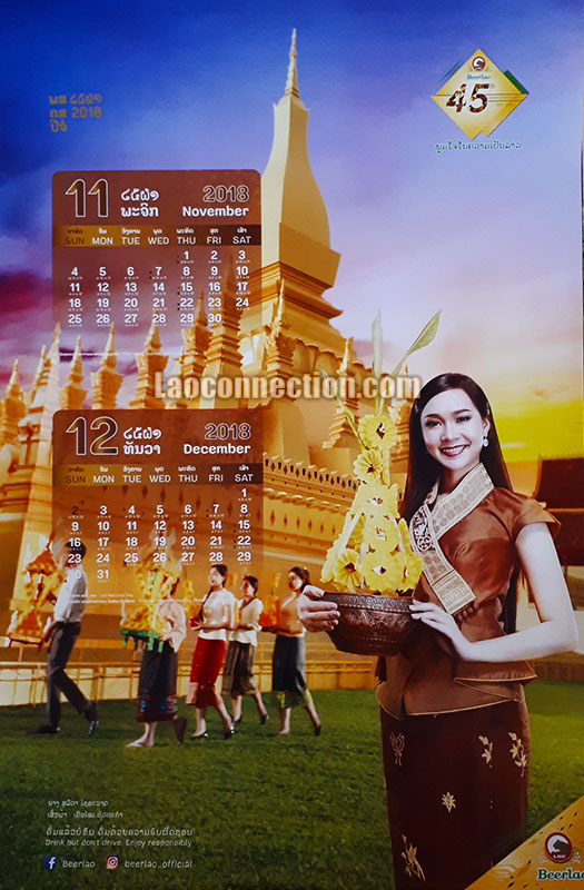 Laoconnection.com: Beer Lao Calendar - November/December
