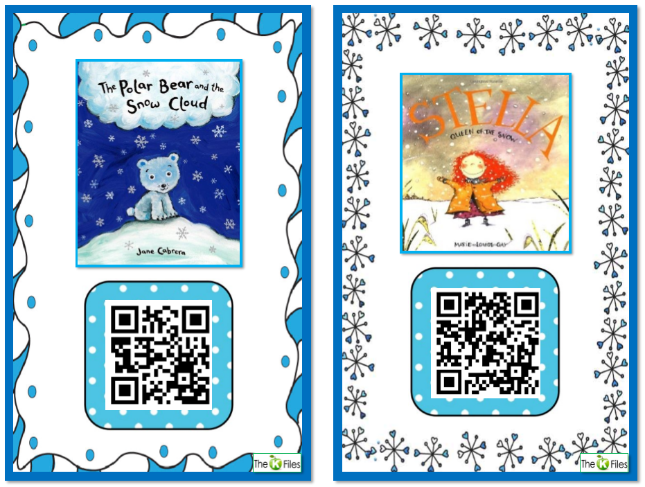 The K Files: January Listening Center with QR Codes
