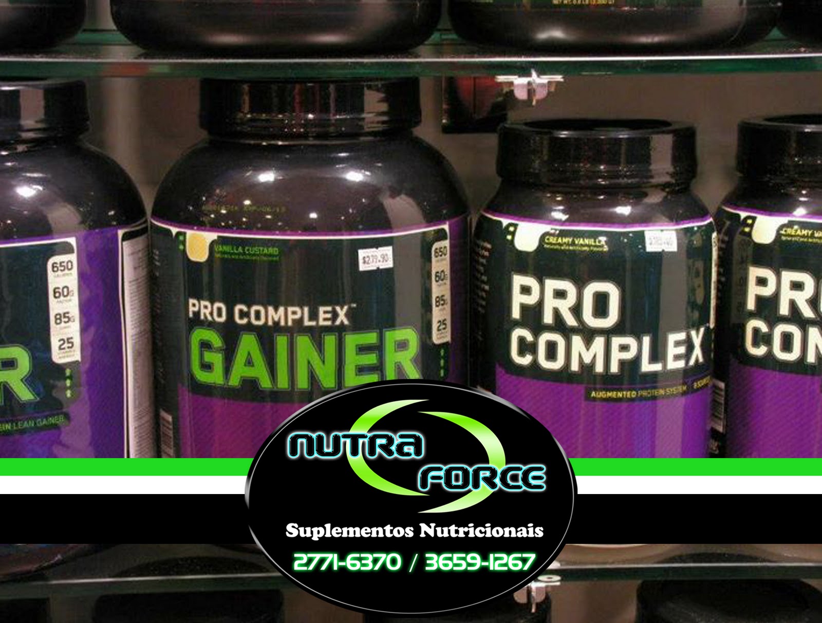 Nutra Force Suplementos: Proteínas (Whey Protein)