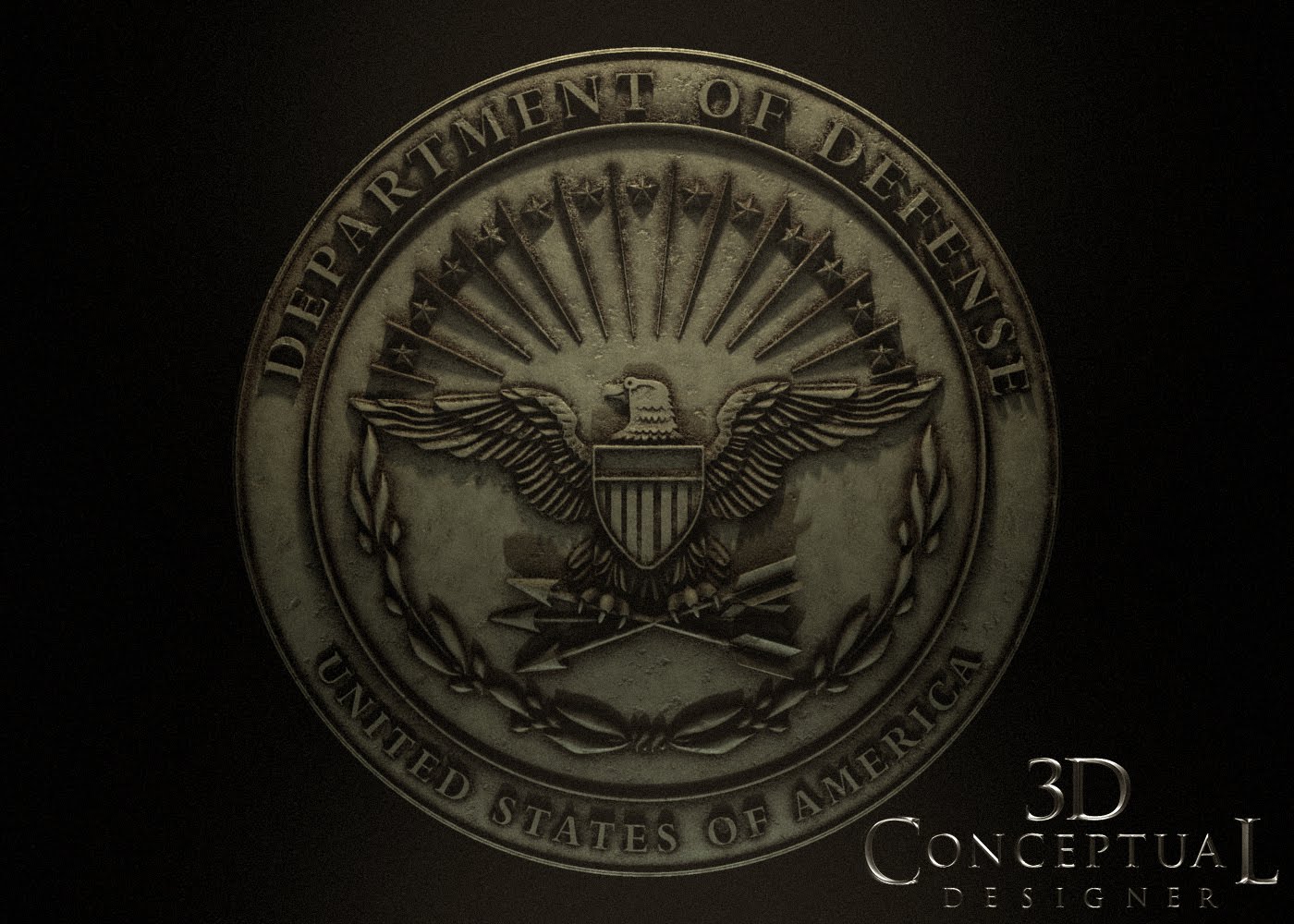 3DconceptualdesignerBlog: Behind the Art: 3D Modeled Crests and Badges