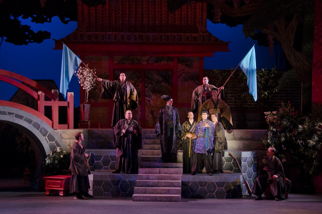 The Theatrical Designs of Gary Benson: The Mikado--Lighting Design