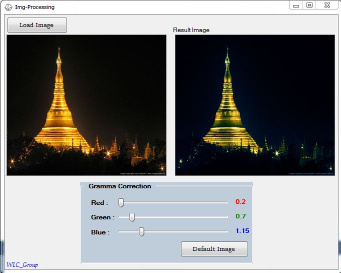 C# - Image Processing (Gamma Algorithm) | WLC_Programming Knowledge
