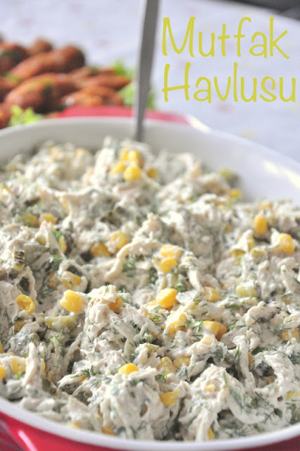 Mutfak Havlusu: Tavuklu Salata