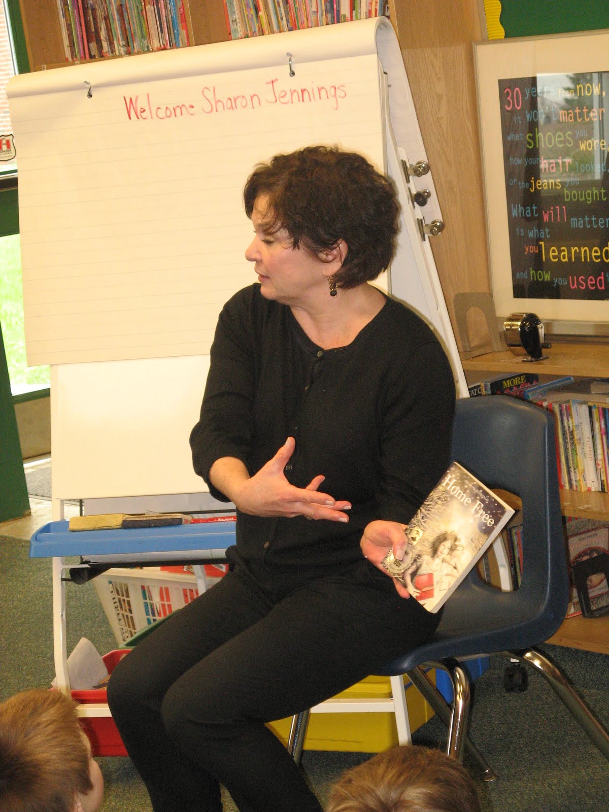 Cameron Street Elementary School: We Met Sharon Jennings at Cameron ...