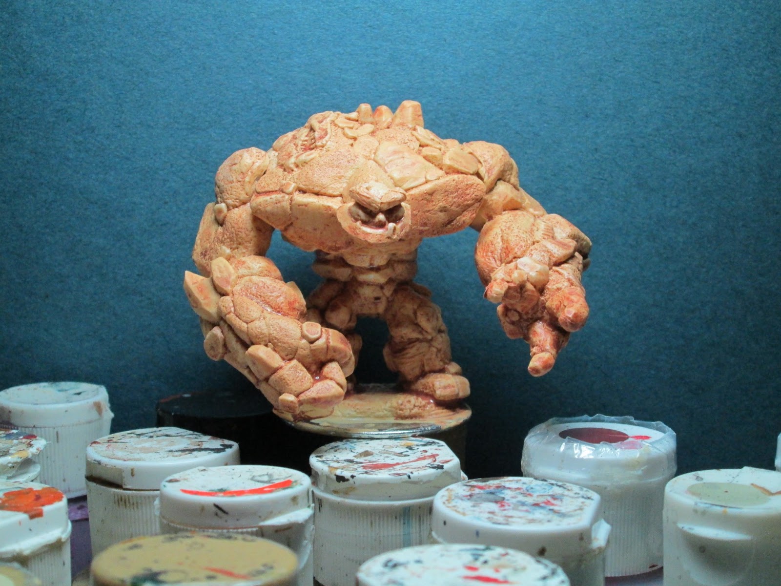 All Bones About It: Painting the Reaper BONES Giant Earth Elemental: 2 ...