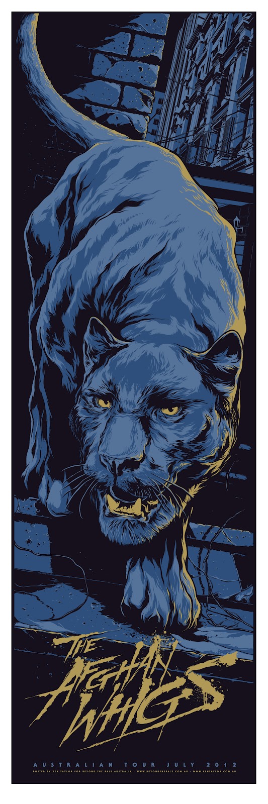 art of the beautiful-grotesque: Ken Taylor : Rock Posters