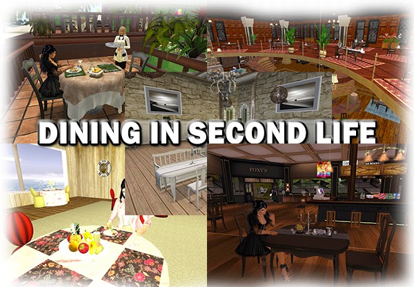 Dining Out in Second Life- - Nena Dreadlow Reporting ~ The SL Enquirer
