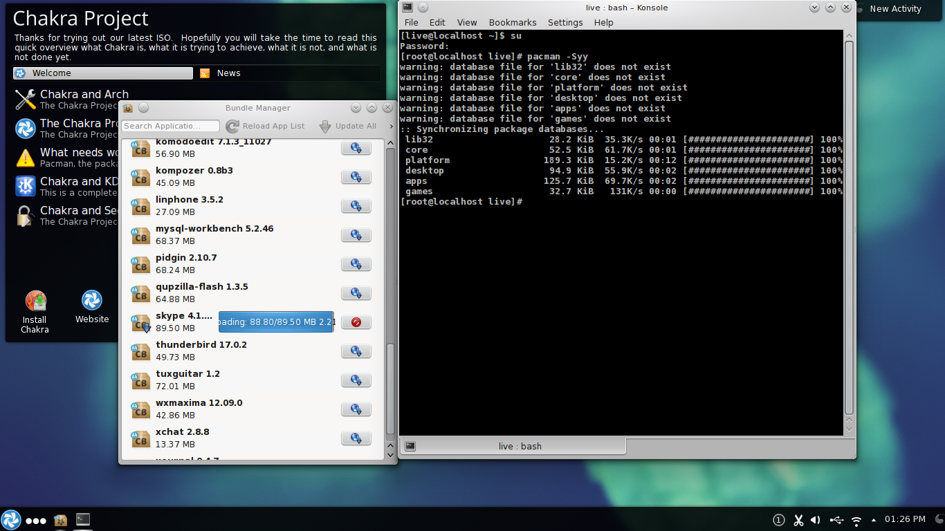 Das U-Blog by Prashanth: Review: Chakra 2013.02 "Benz"