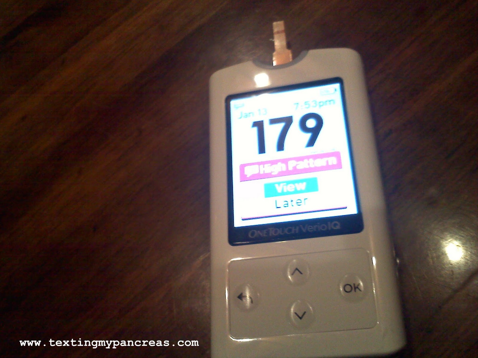 Texting My Pancreas: January 2012