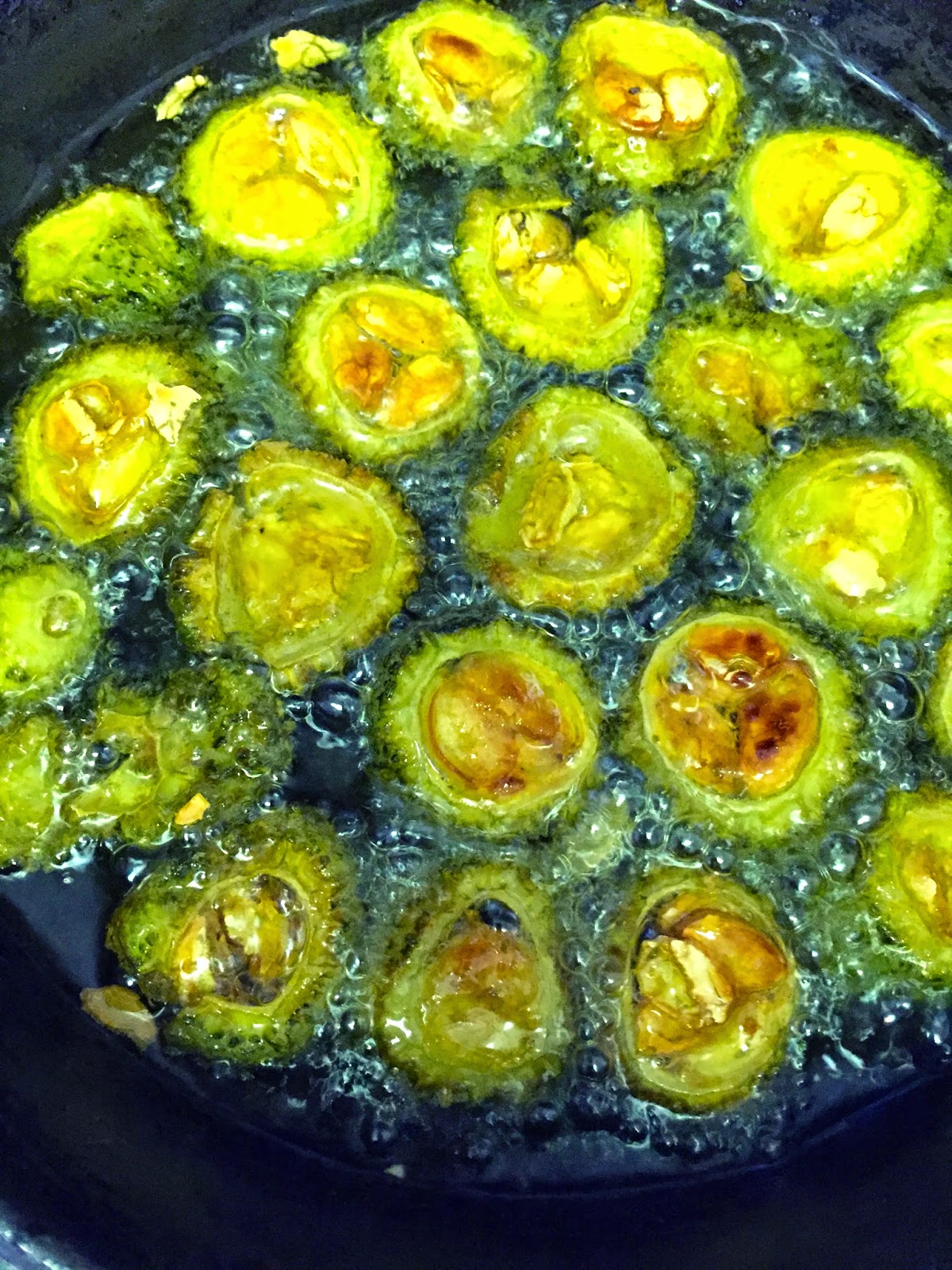 Kakarakaya Fry(Karela Fry/Bittermelon Fry) | For a Healthy Lifestyle ...