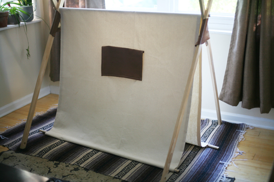 hello grey boy: diy / a-frame tent