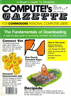Gazette Galore!: January 1987 - Decipede, Connect 'Em