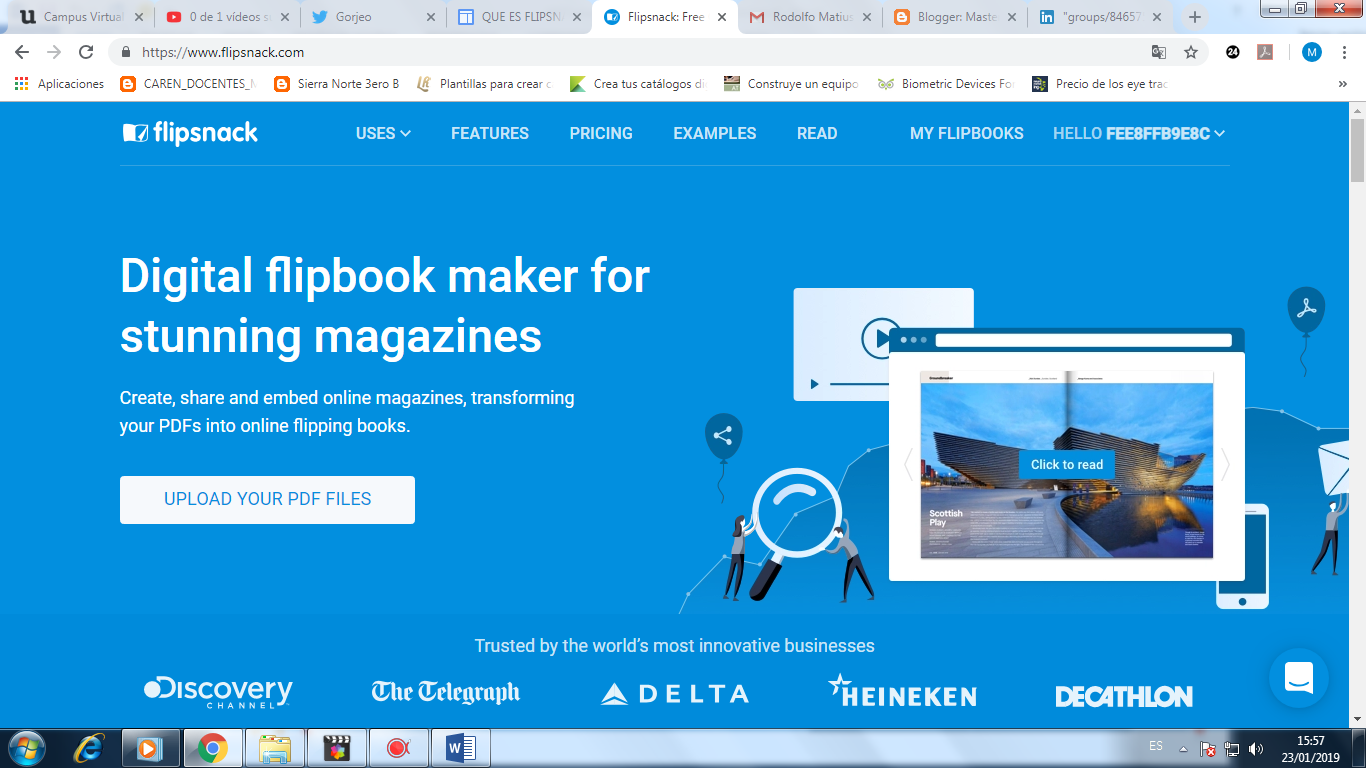 Master Universitario en eLearning y Redes Sociales: Flipsnack. Crear tu ...