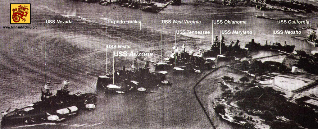 Trận Trân Trâu Cảng nhìn từ không trung - Hình Ảnh Lịch Sử - Bộ sưu tập ...