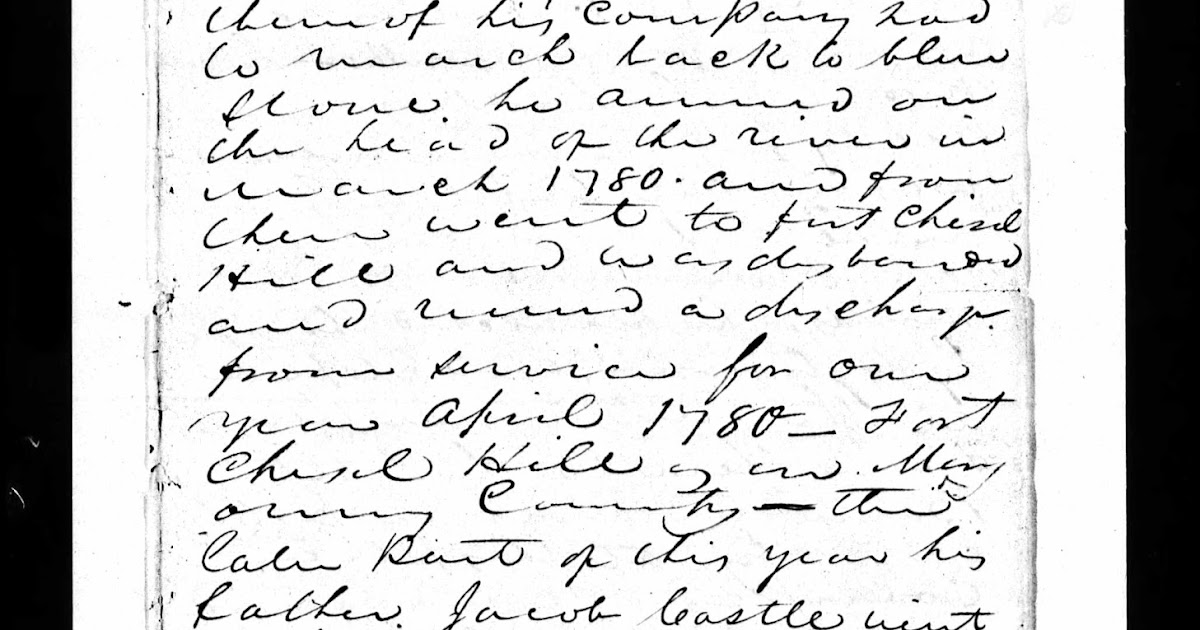 Becky's Bridge to the Past: Revolution Road Trip: Jacob Castle and the ...