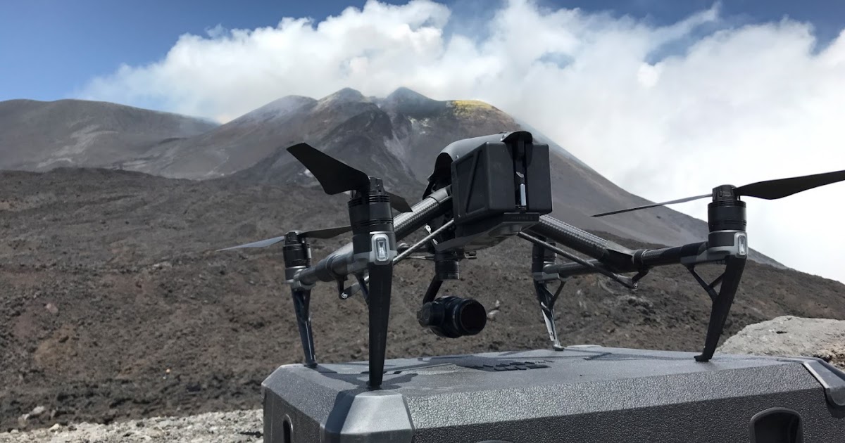 Spark, Inspire 2 e altri droni DJI sull'ETNA | Quadricottero News