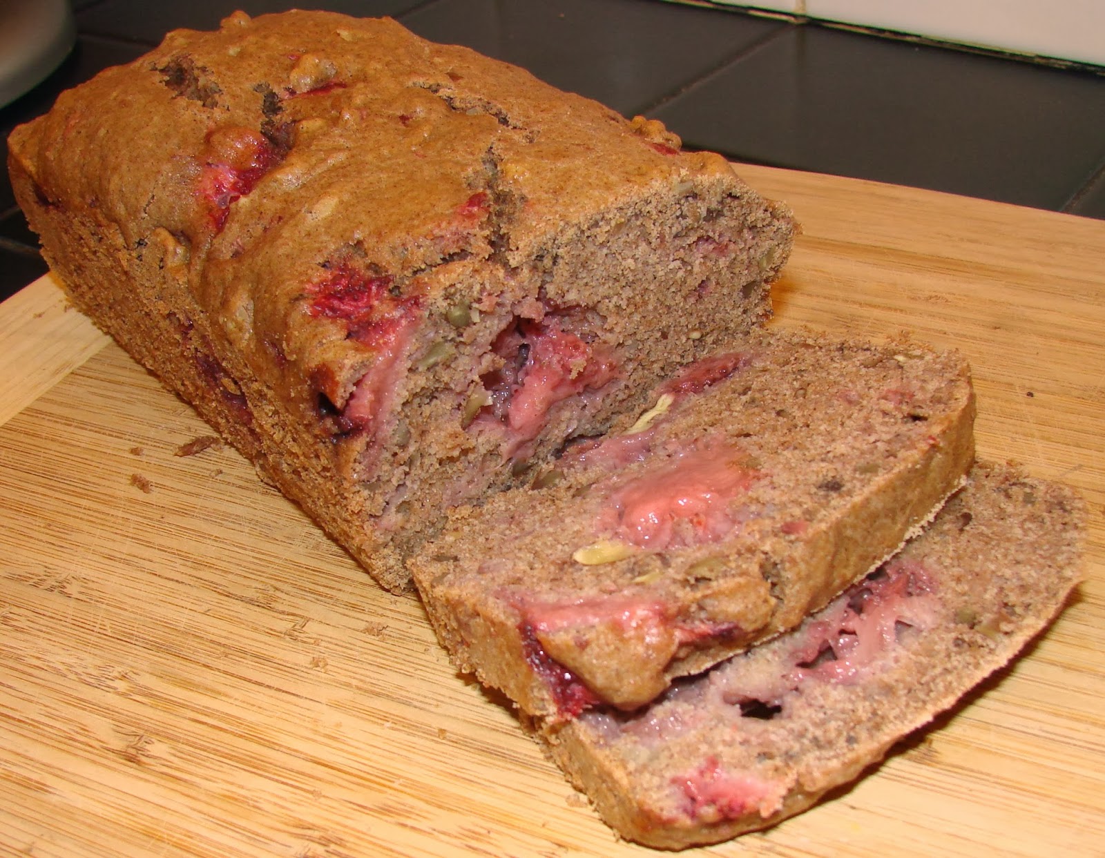 Granola Family: Strawberry Pecan Bread