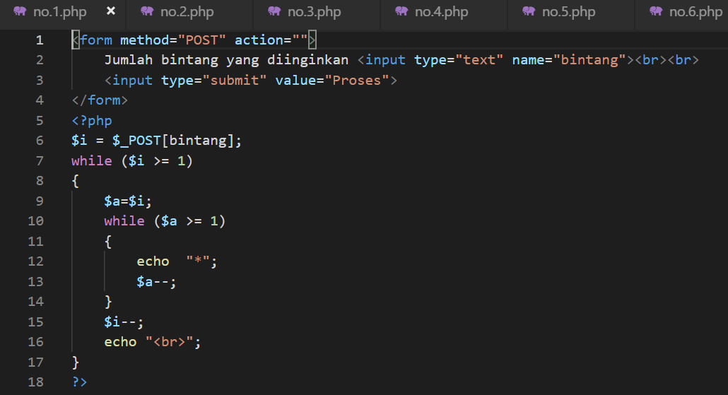 Membuat Piramida Dengan Php – Beinyu.com