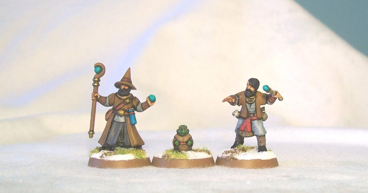 The Renaissance Troll: Frostgrave Plastic Wizards