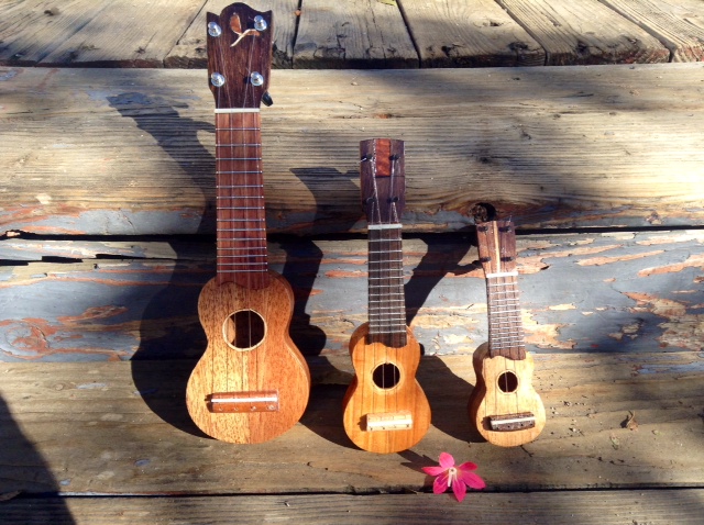 Tiwi Mini Ukuleles: Daniel's miniature mahogany uke collection