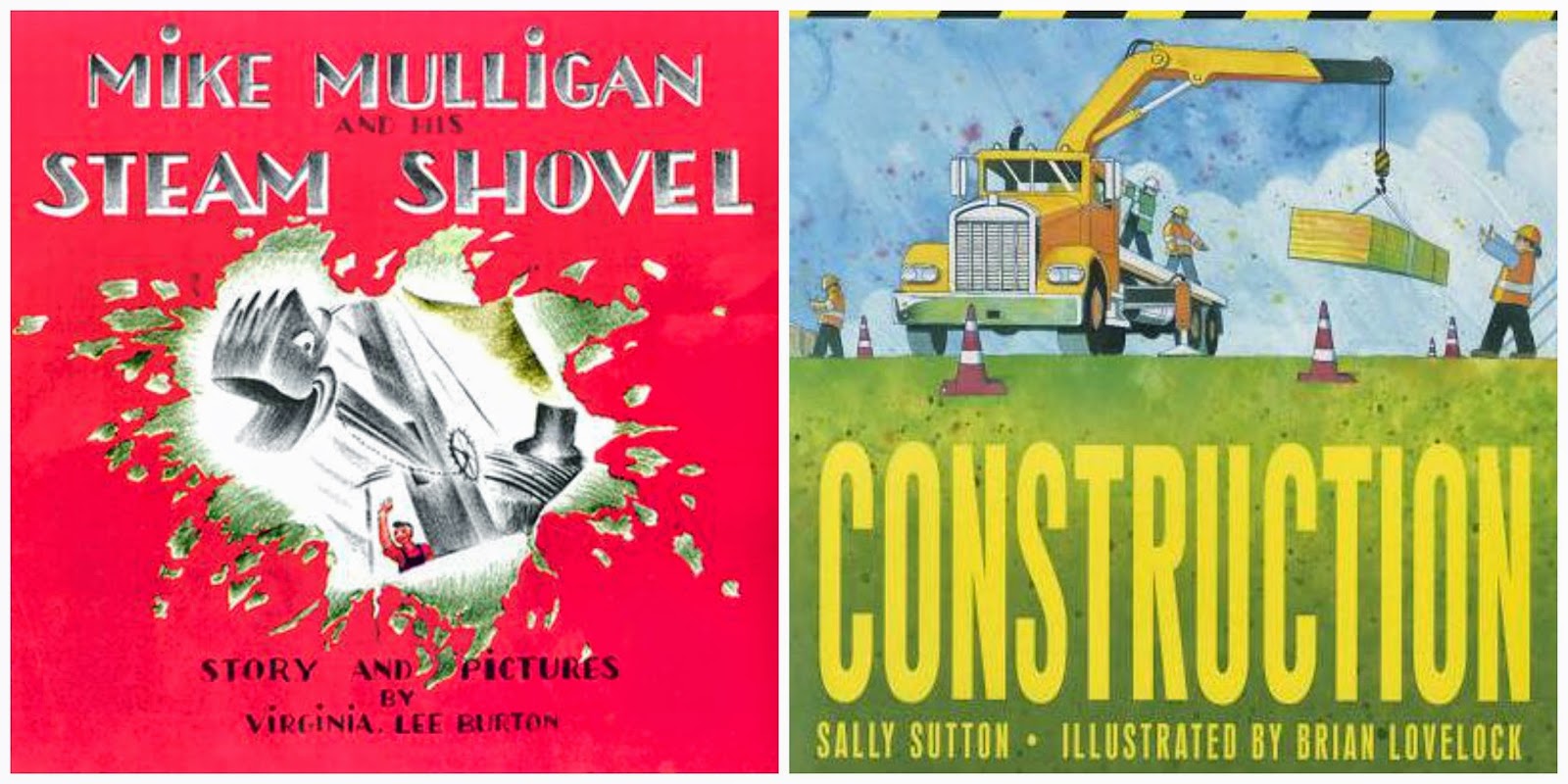 Sprout's Bookshelf: One Old, One New - Picture Books About Construction