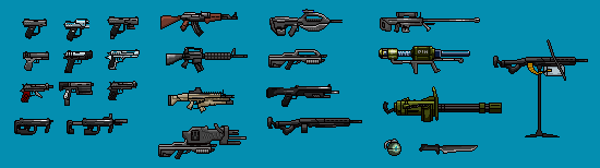 Sprite Fx: Sprite Weapons