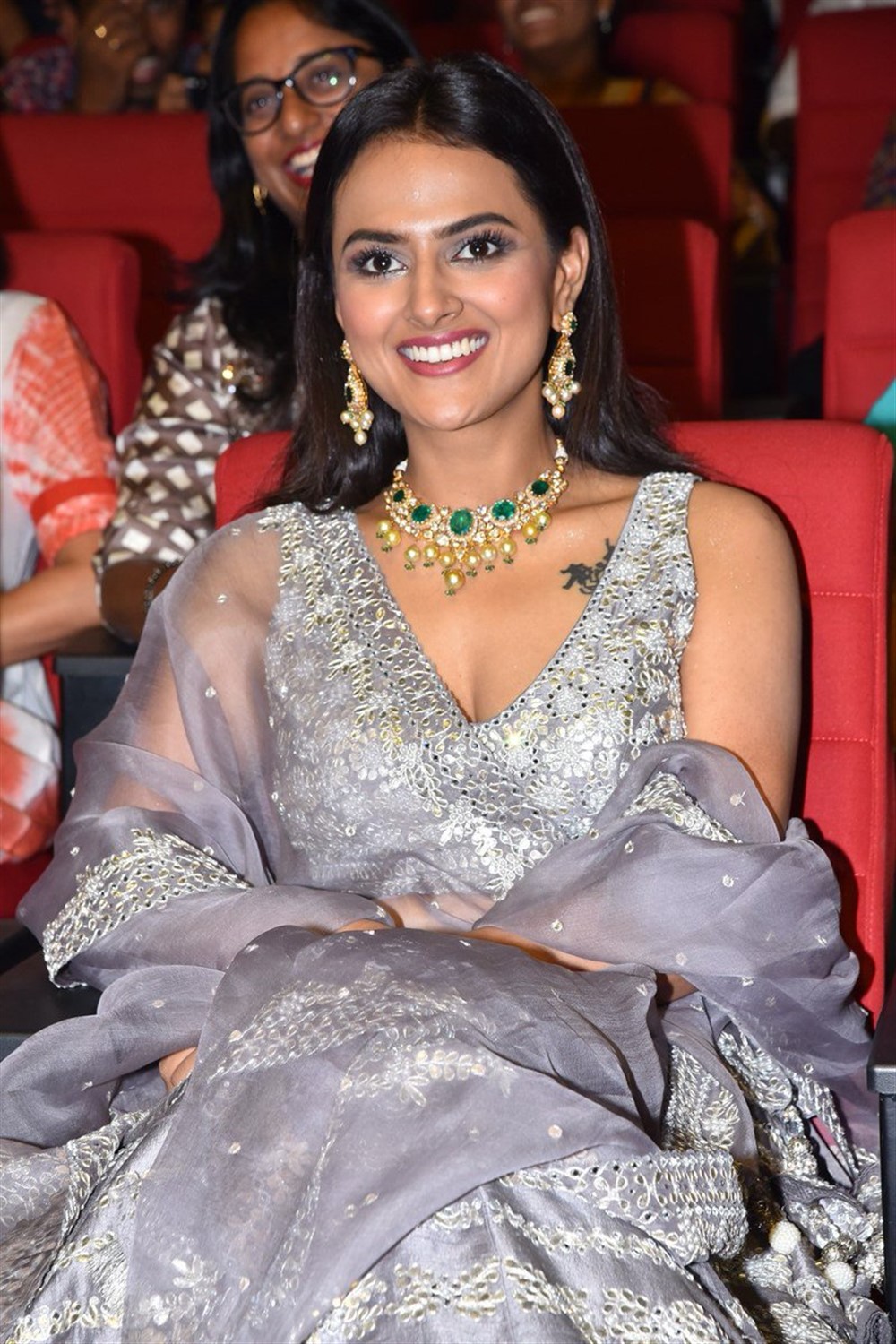 Actress Shraddha Srinath Stills at Jersey Movie Pre Release Function