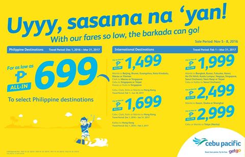 Cebu Pacific Promo Manila to Riyadh 2016-2017 | Piso Fare Updates 2020 ...