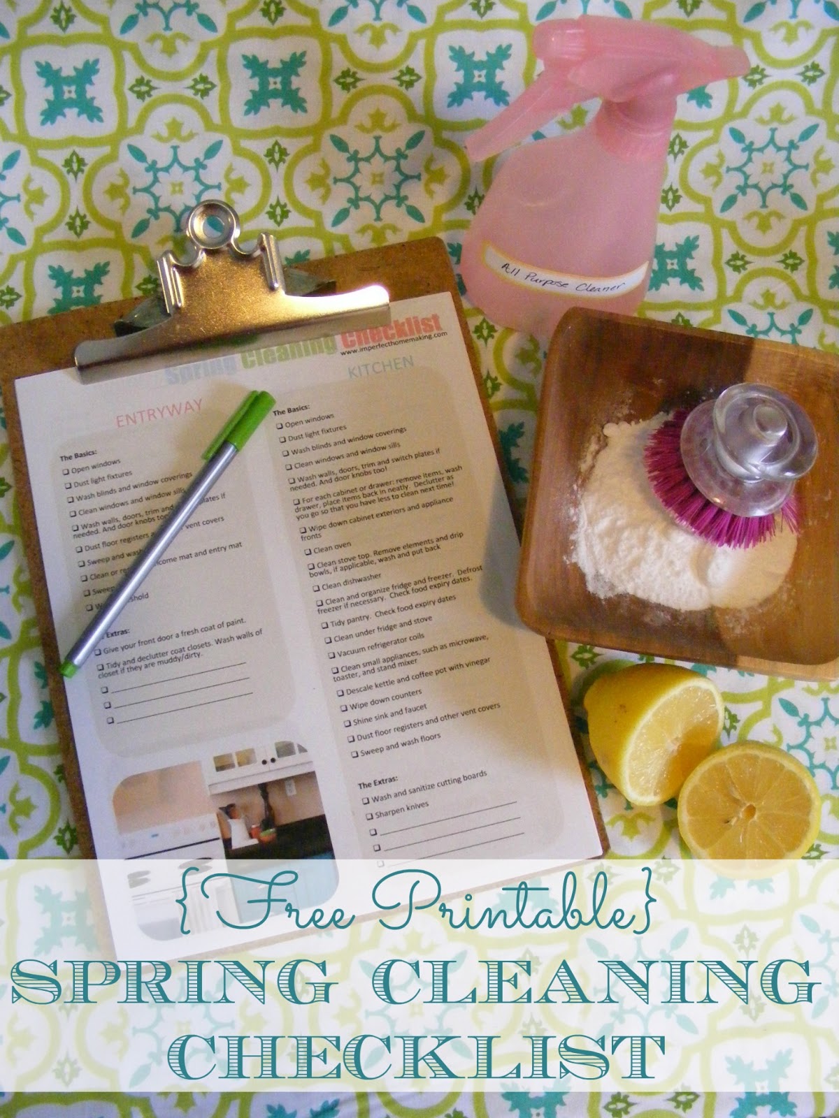 Digital spring cleaning checklist - allstarloki