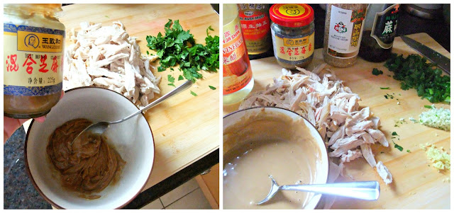 Susan's Savour-It!: Pang Pang Chicken Noodle Salad...