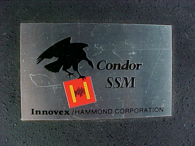 MATRIXSYNTH: VINTAGE INNOVEX CONDOR SSM - Hammond