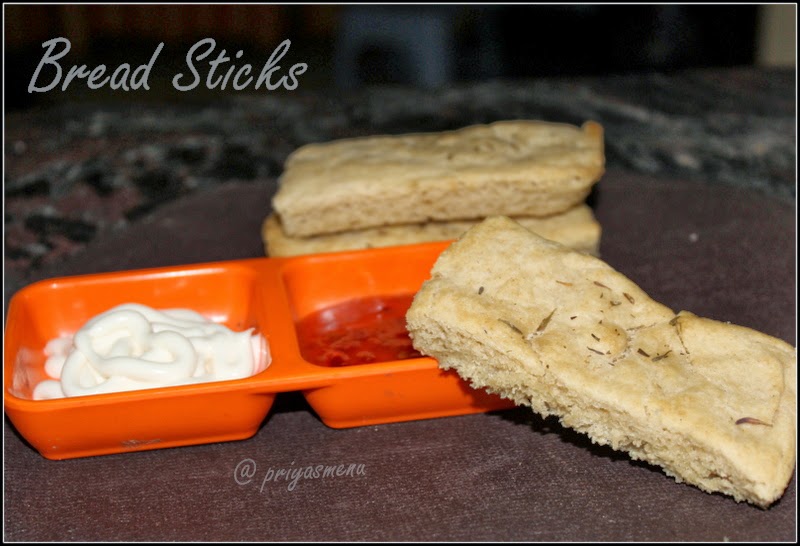 Priya's Menu - Yum Yum Yummy food for Food lovers : Bread Sticks