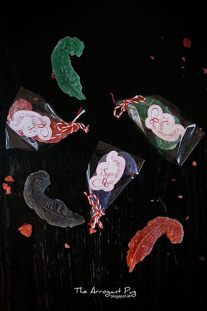 The Arrogant Pug: Sugar Quills [Wizarding December]