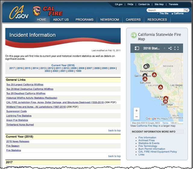 SearchReSearch: Answer: How many wildfires in California over the past ...