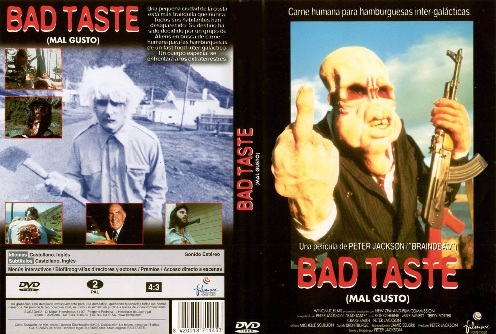 SUPERVILLANO DE ALQUILER : BAD TASTE O MAL GUSTO PARA LOS AMIGOS