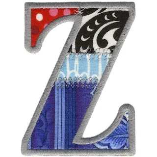 Abecedario con Retazos de Tela en Patchwork. Alphabet in Patchwork ...