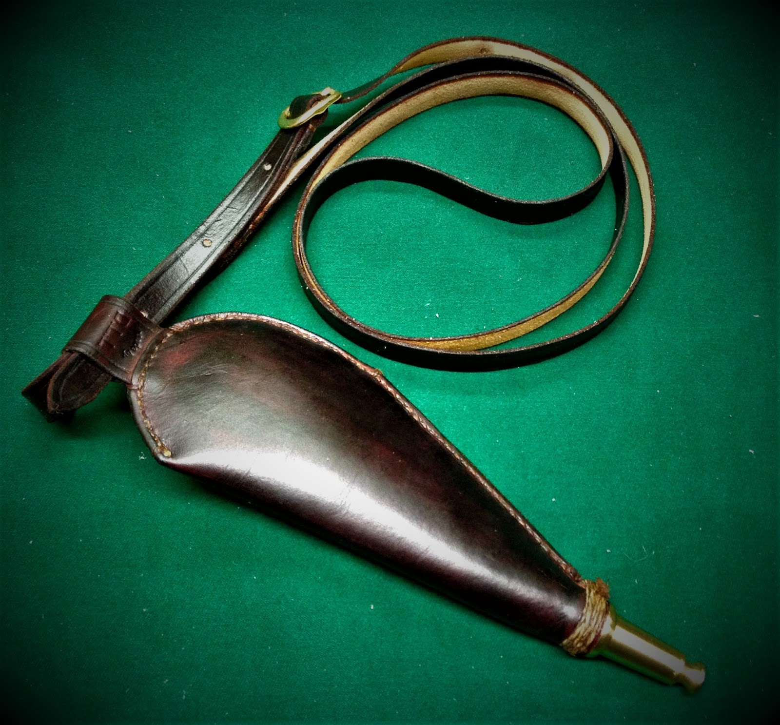 Leather from the Past: Leather Shot Flask