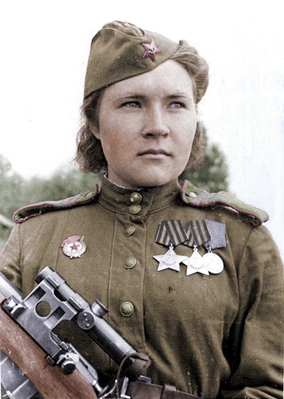 Women in the Second World War – 34 Stunning Colorized Photos of Soviet ...